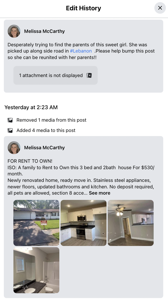 Fact Check: Posts With Pictures Of Lost 'Sweet Girl' Are Bait-And-Switch Scam | Lead Stories